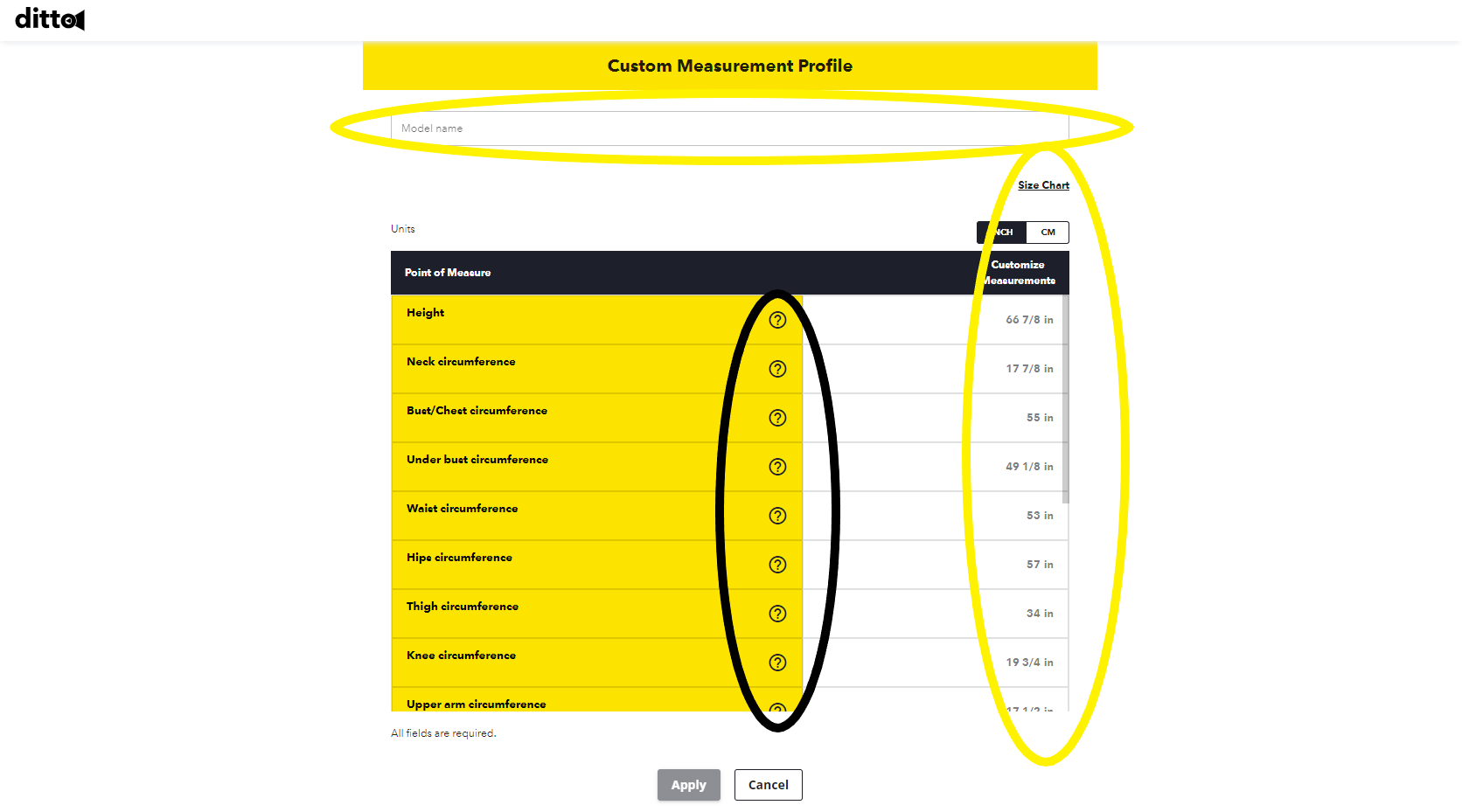 Ditto Patterns: Made to Measure